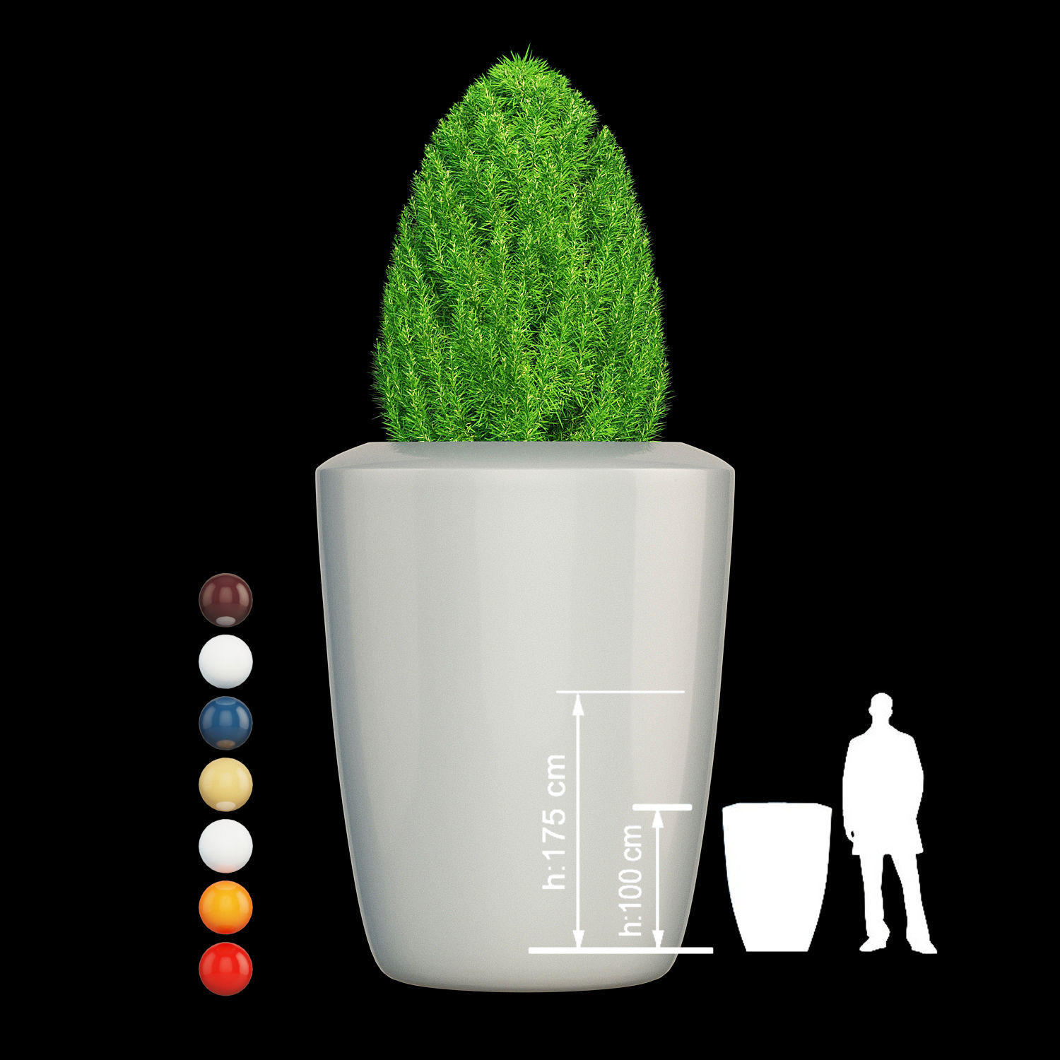 Pot Deco XXL 3D model | CGTrader