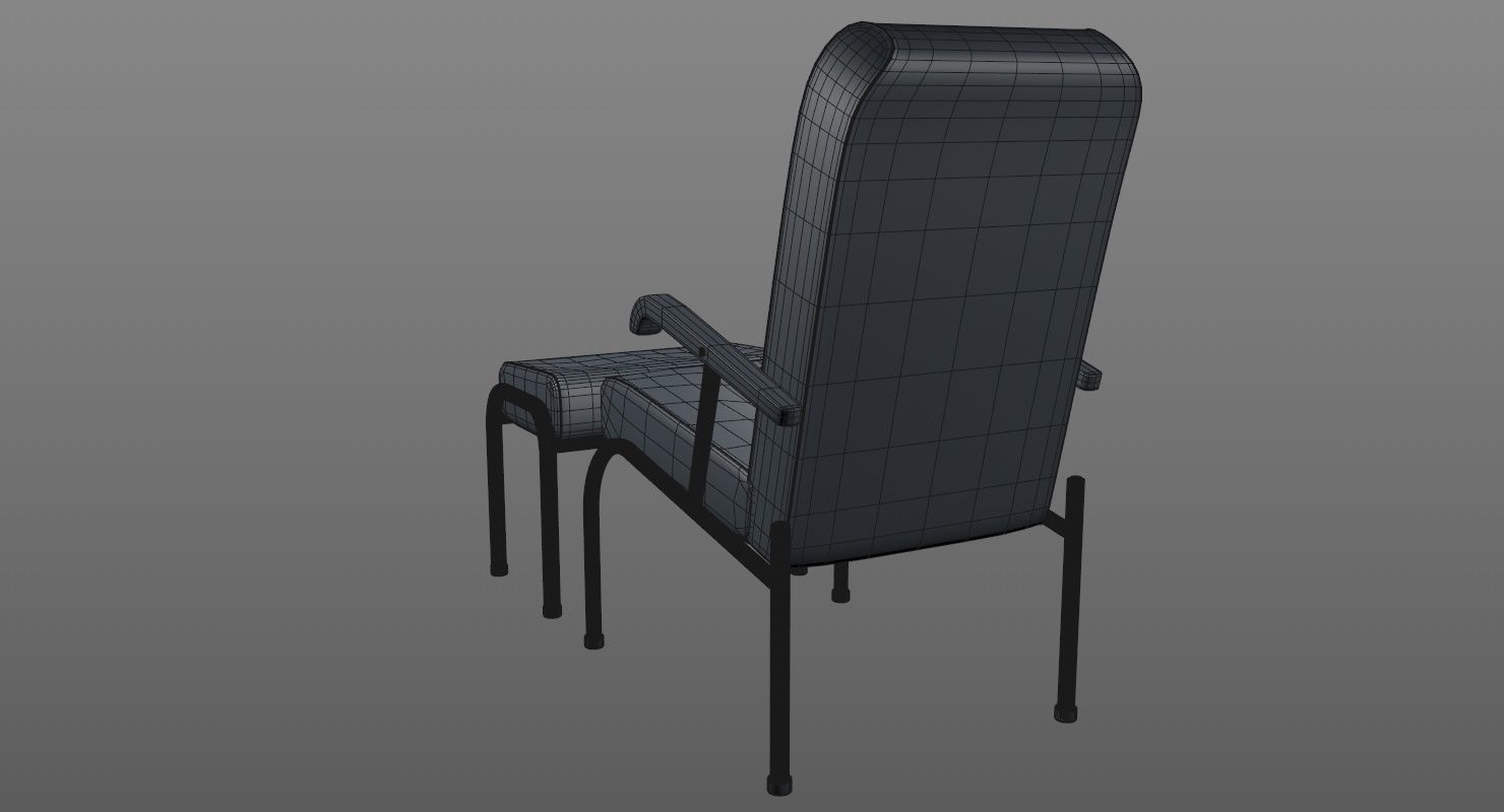 Patient Chair 3D model | CGTrader