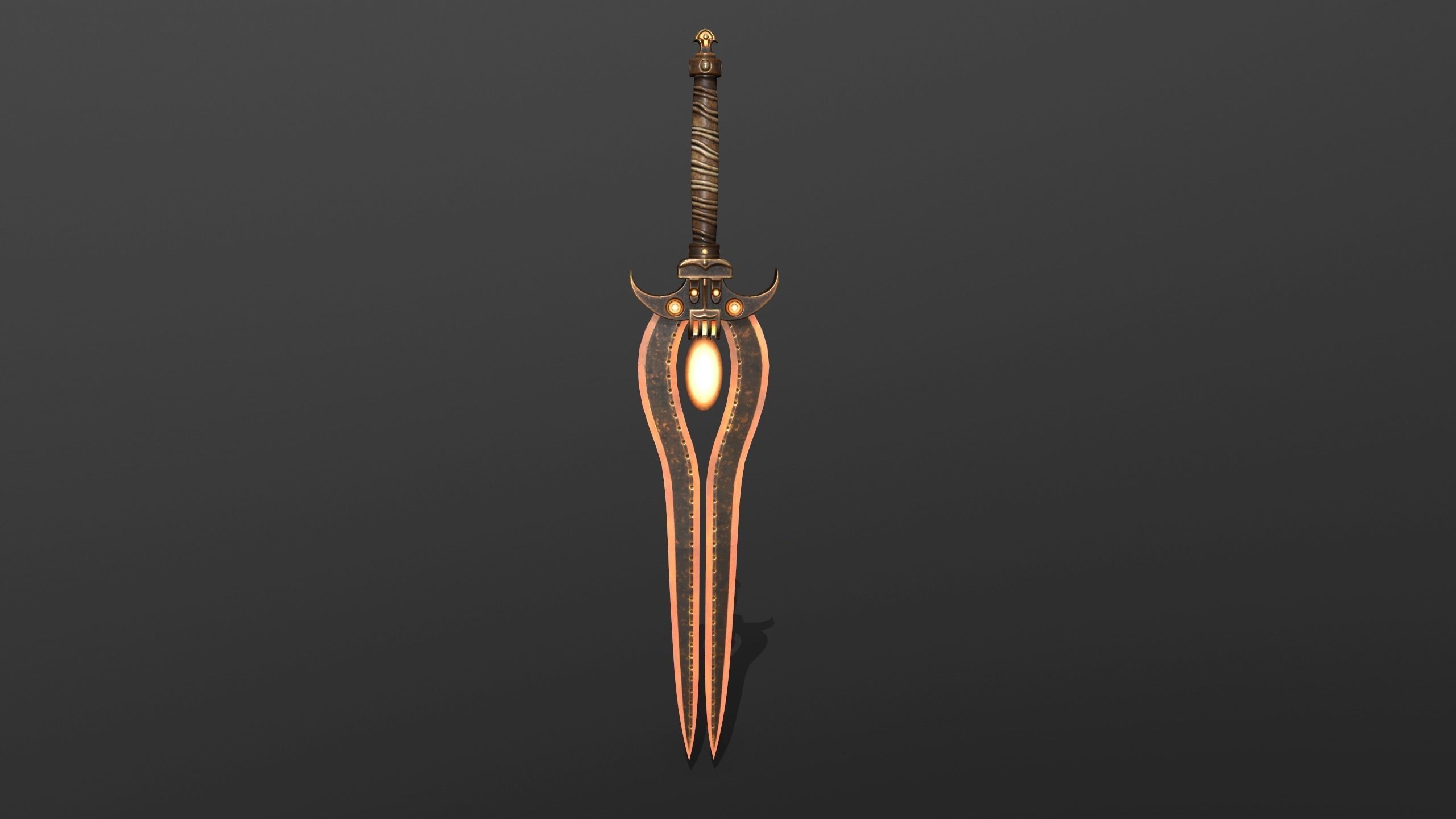 electro sword free VR / AR / low-poly 3D model | CGTrader