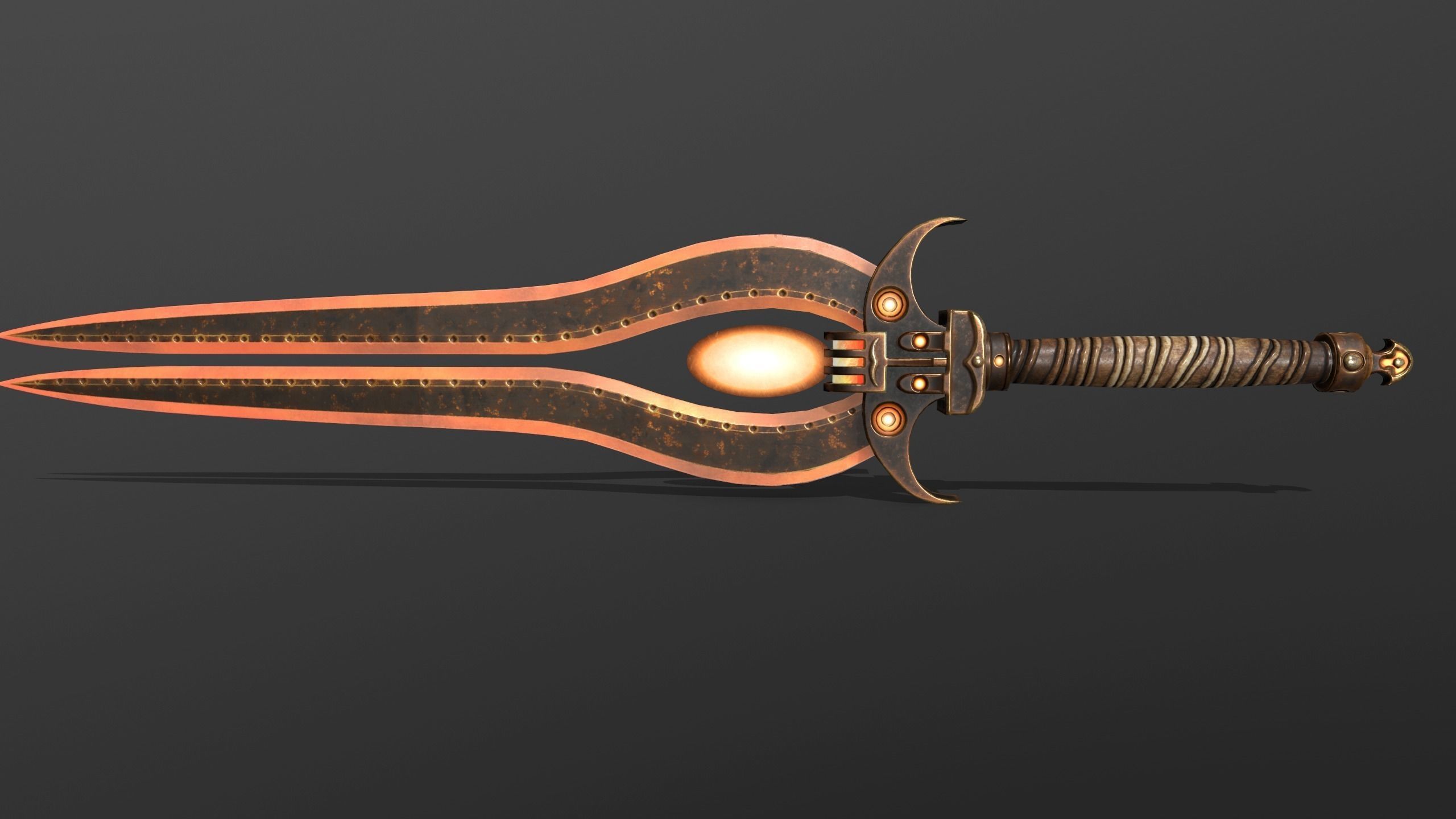 electro sword free VR / AR / low-poly 3D model | CGTrader