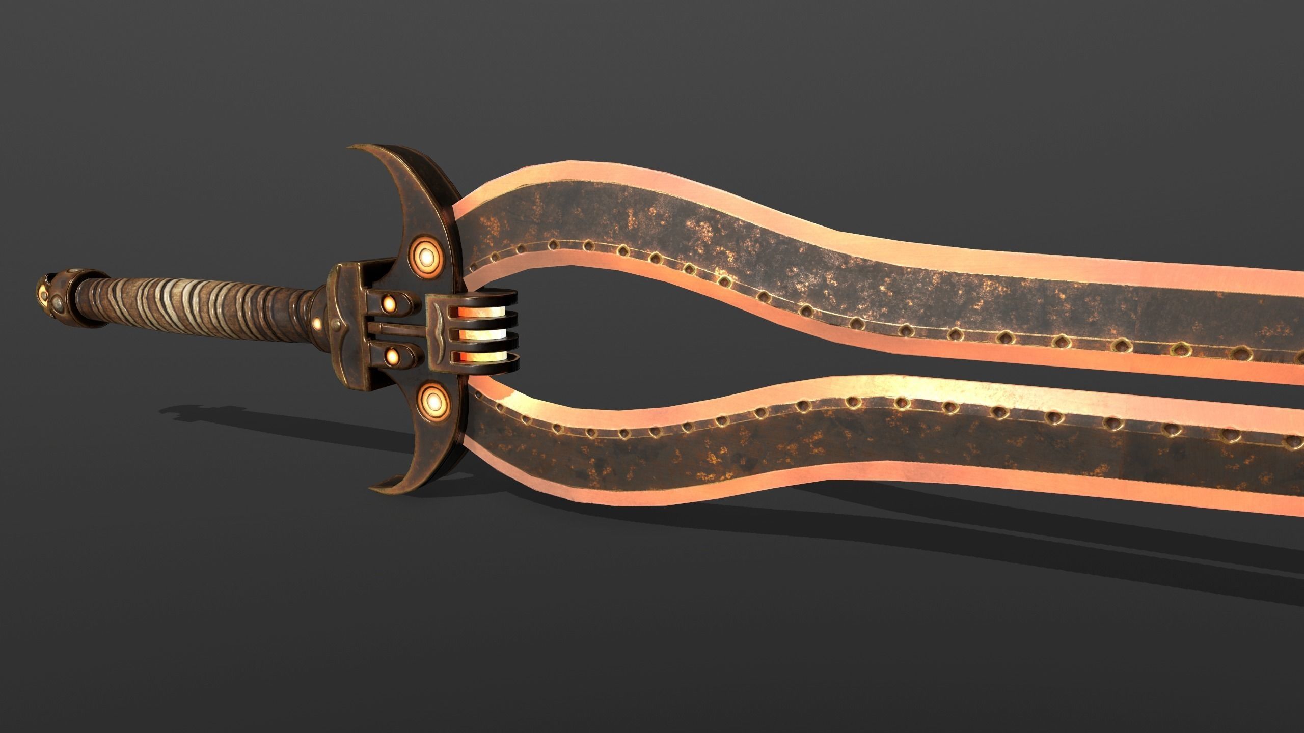 electro sword free VR / AR / low-poly 3D model | CGTrader