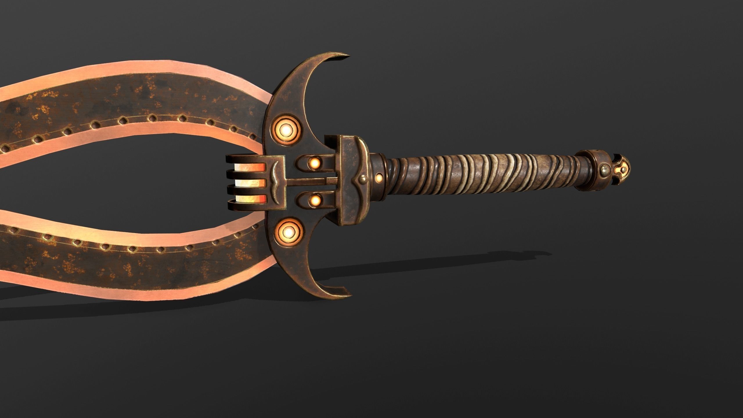 electro sword free VR / AR / low-poly 3D model | CGTrader
