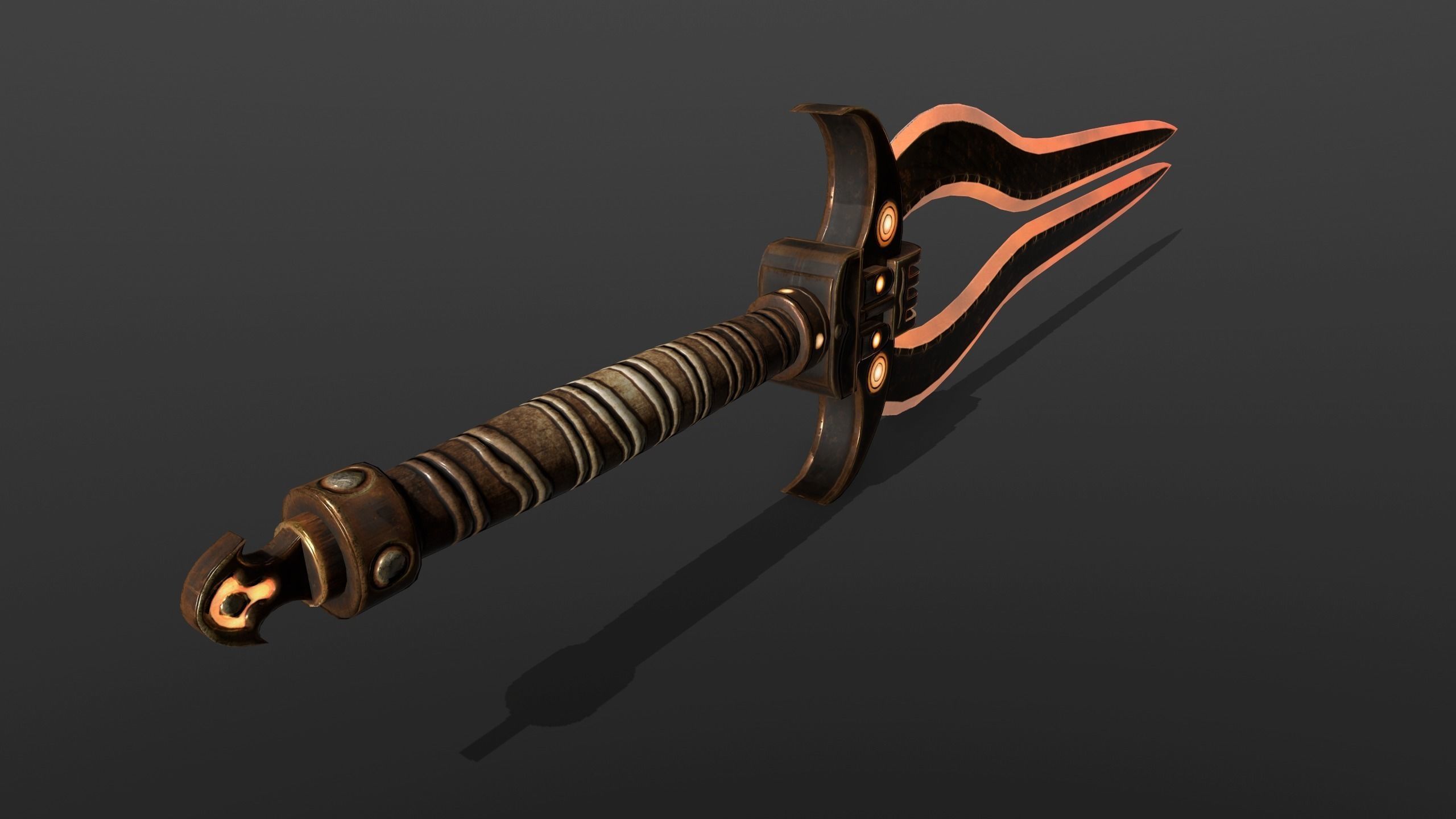 electro sword free VR / AR / low-poly 3D model | CGTrader