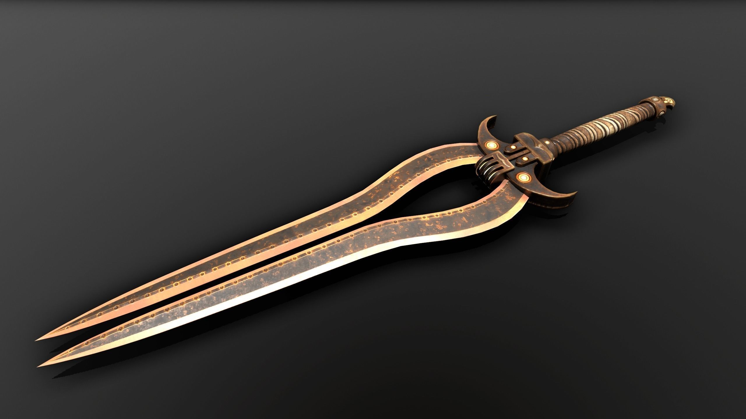 electro sword free VR / AR / low-poly 3D model | CGTrader