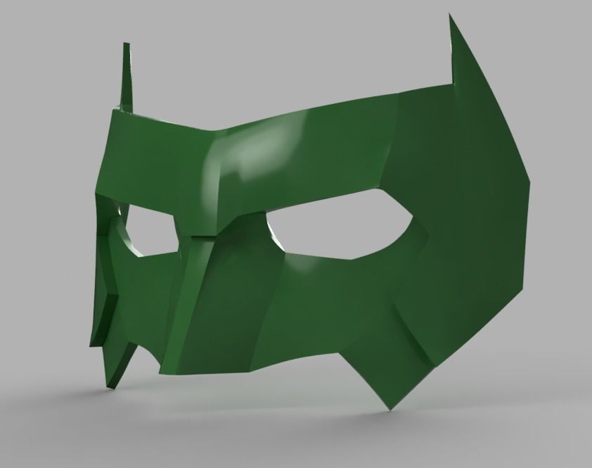 Kyle Rayner Mask Green Lantern 3D model 3D printable | CGTrader