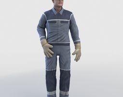 Worker 3D Models | CGTrader