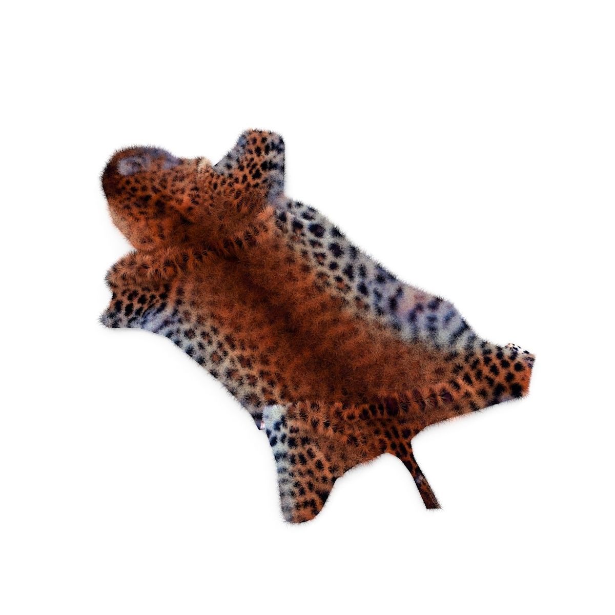 3D model leopard skin VR / AR / low-poly | CGTrader
