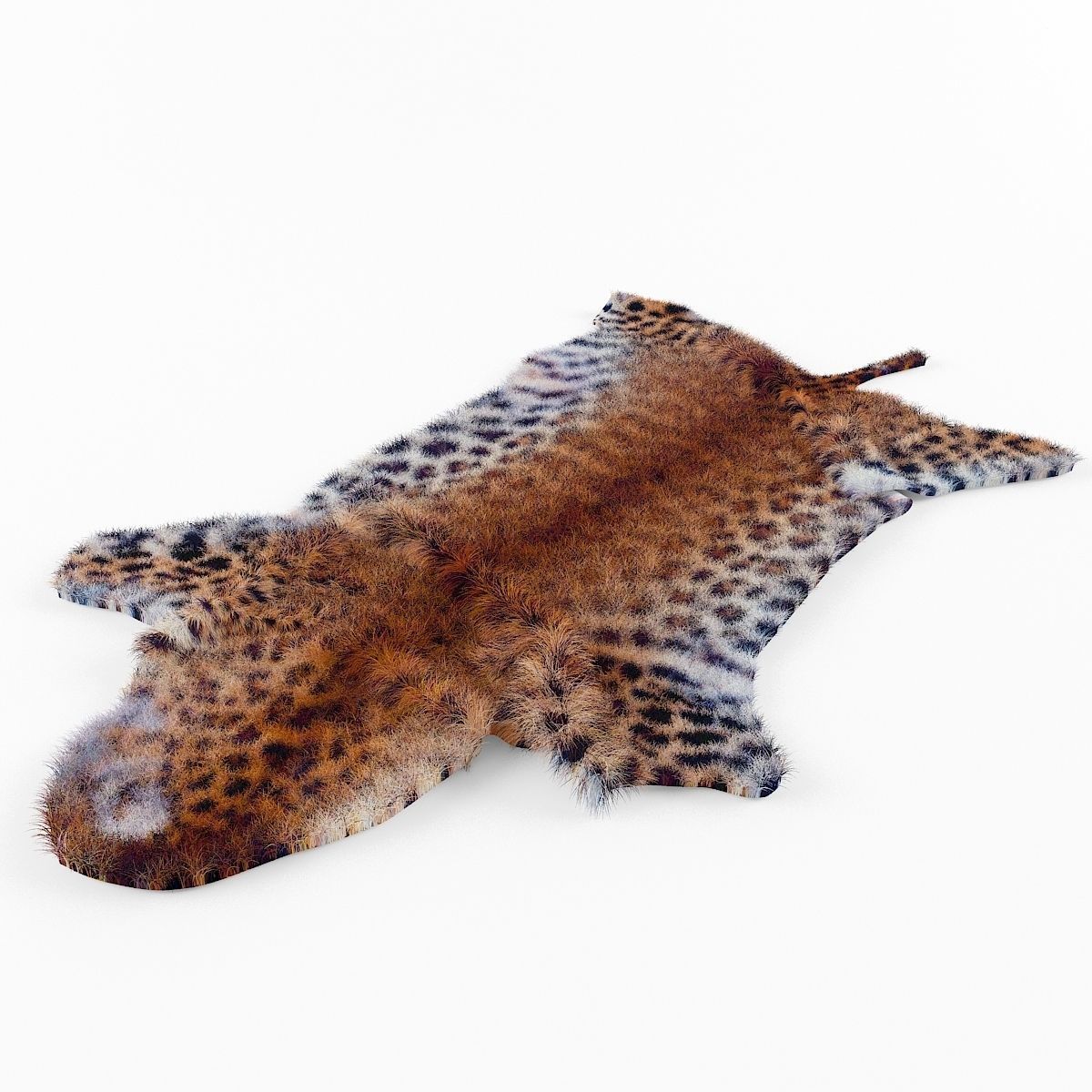 3D model leopard skin VR / AR / low-poly | CGTrader