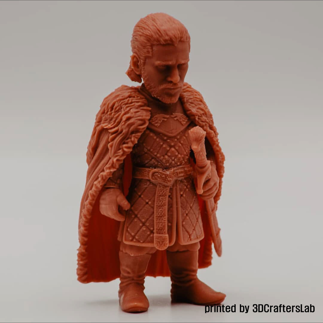 Game of thrones - Jon Snow 3D model 3D printable | CGTrader