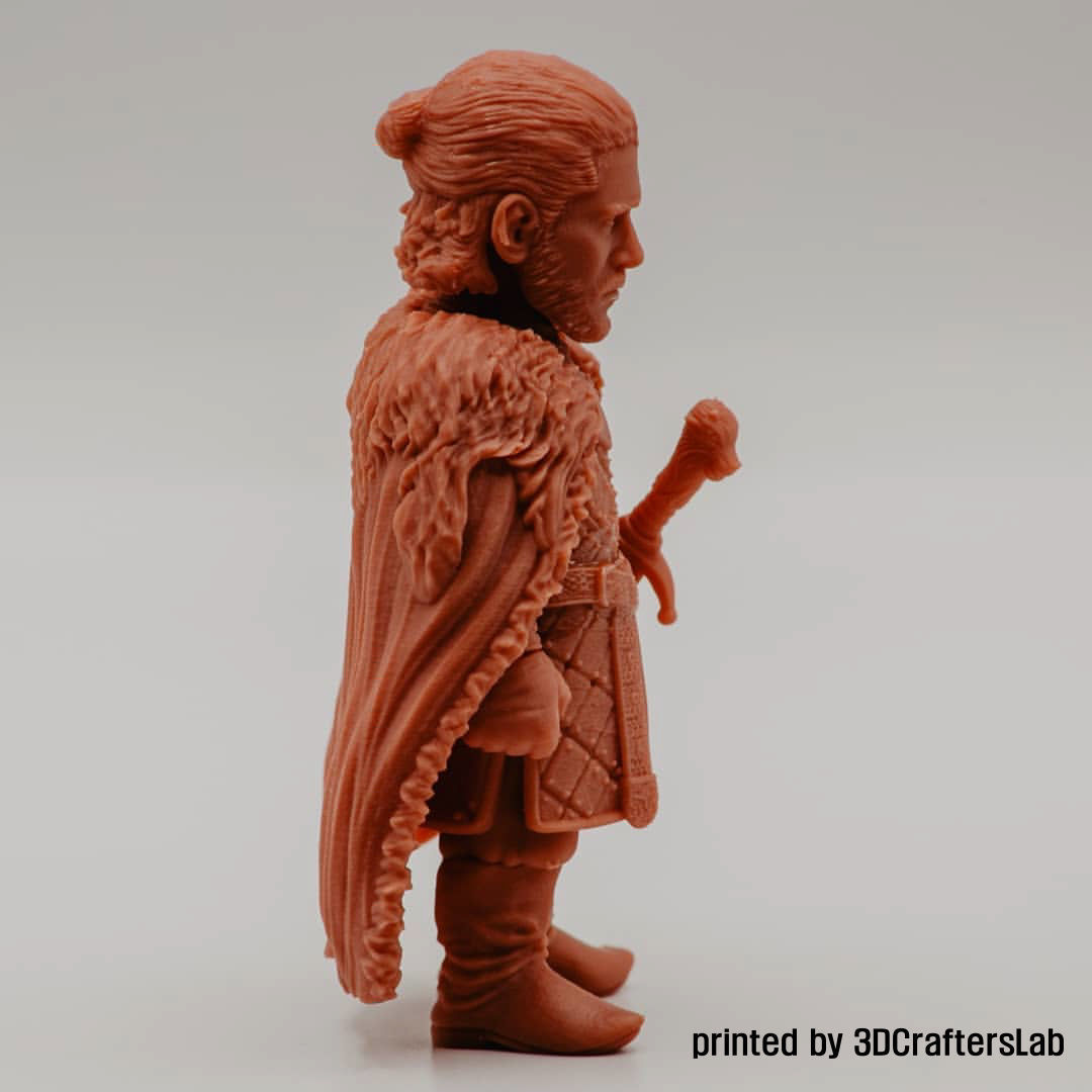 Game of thrones - Jon Snow 3D model 3D printable | CGTrader