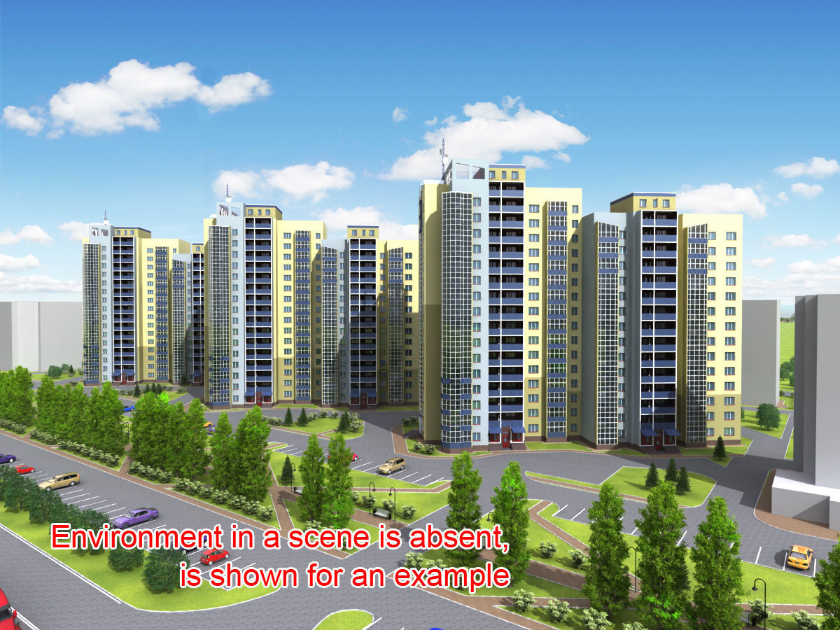 16 floor building 3D model | CGTrader