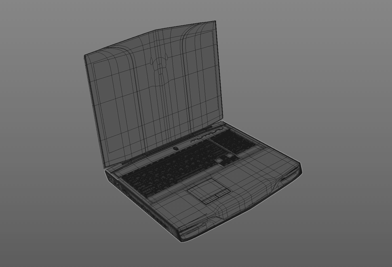 Alienware M17X R4 laptop 3D model | CGTrader