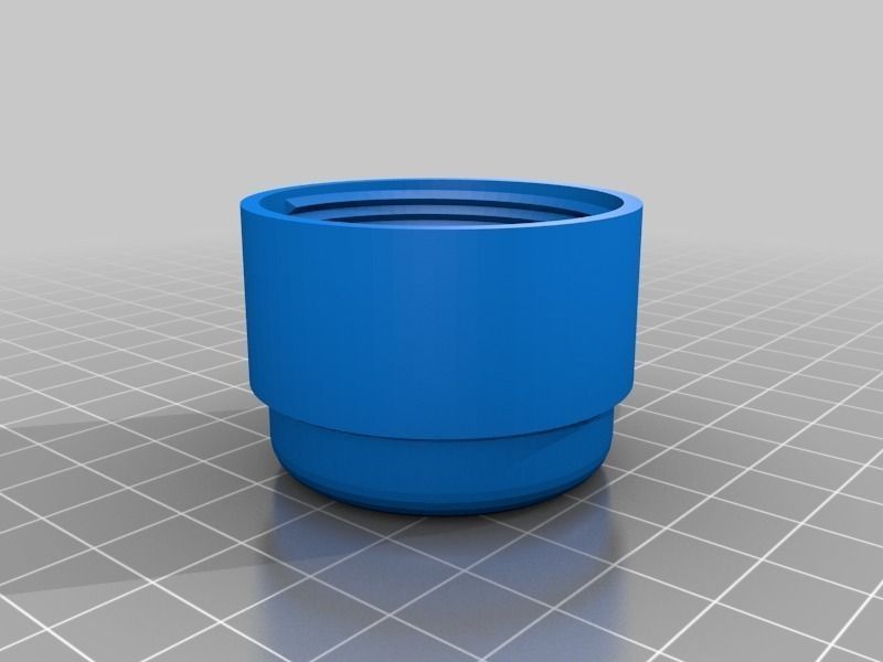 Small cup with an screweable cap in Sketchup free 3D model 3D printable ...