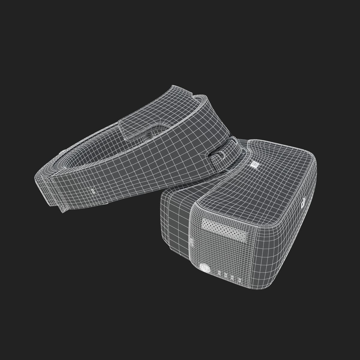 DJI Goggles FPV Headset 3D model | CGTrader