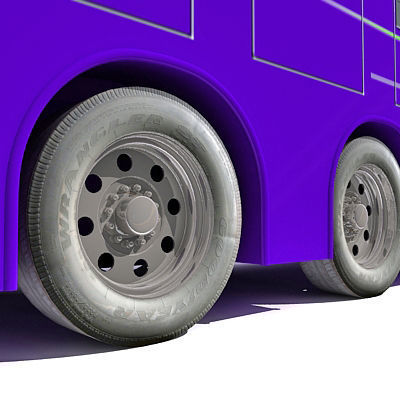 Blue Race Car Trailer 04 3D model | CGTrader