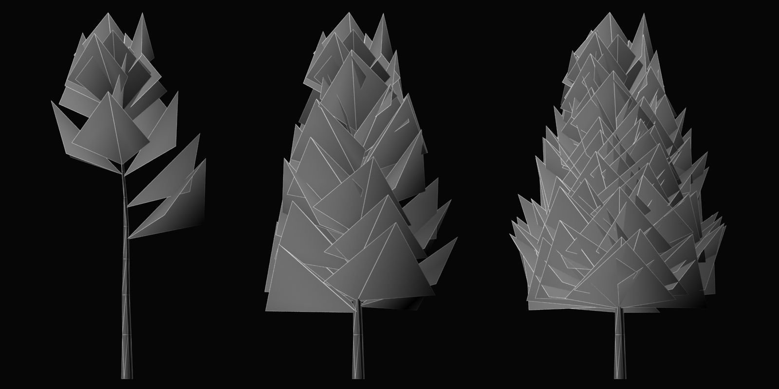 3D model Lowpoly 3Dmodel tree VR AR game 3LOD number1 VR / AR / low-poly | CGTrader