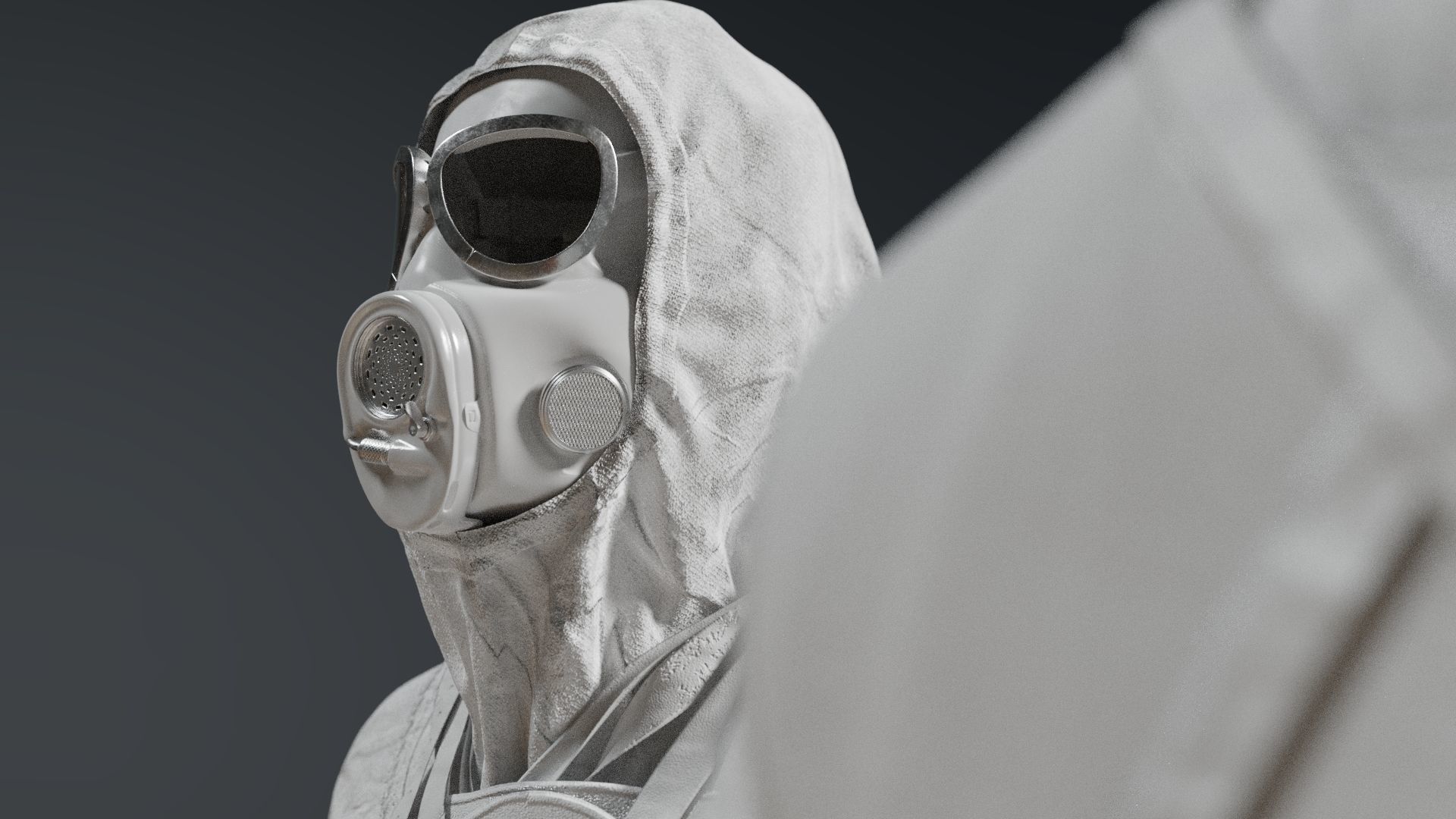 HAZMAT SUIT Chernobyl Liquidator 3D model | CGTrader