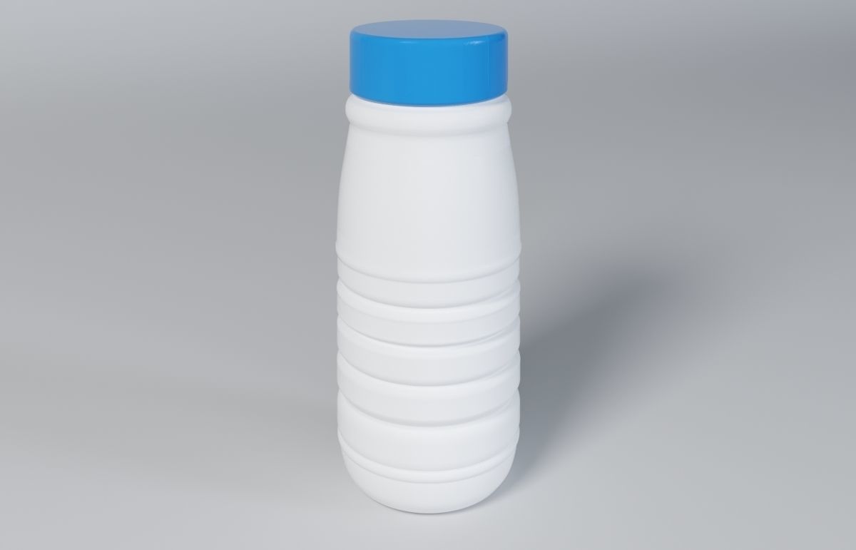 Candia - Bottle of Milk 3D model | CGTrader