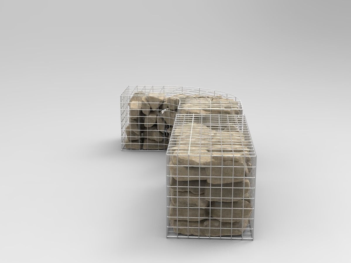 Gabions - two types 3D model | CGTrader