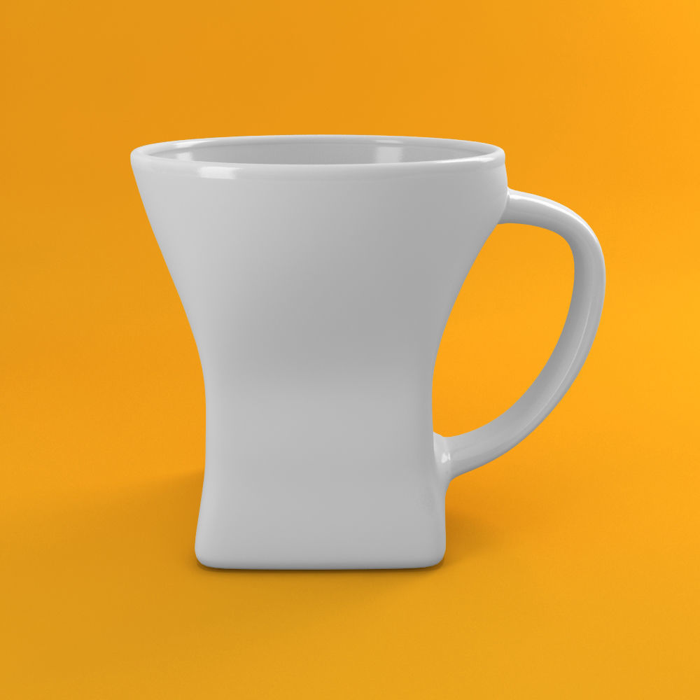 Coffee Tea Cup 004 - High Poly 3D model | CGTrader