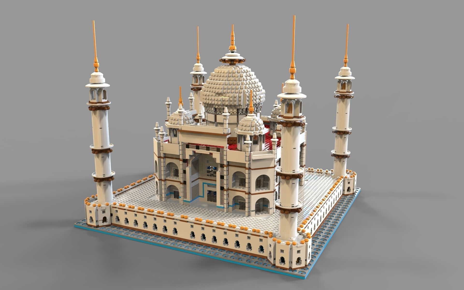 3D model Lego mosque VR / AR / low-poly | CGTrader