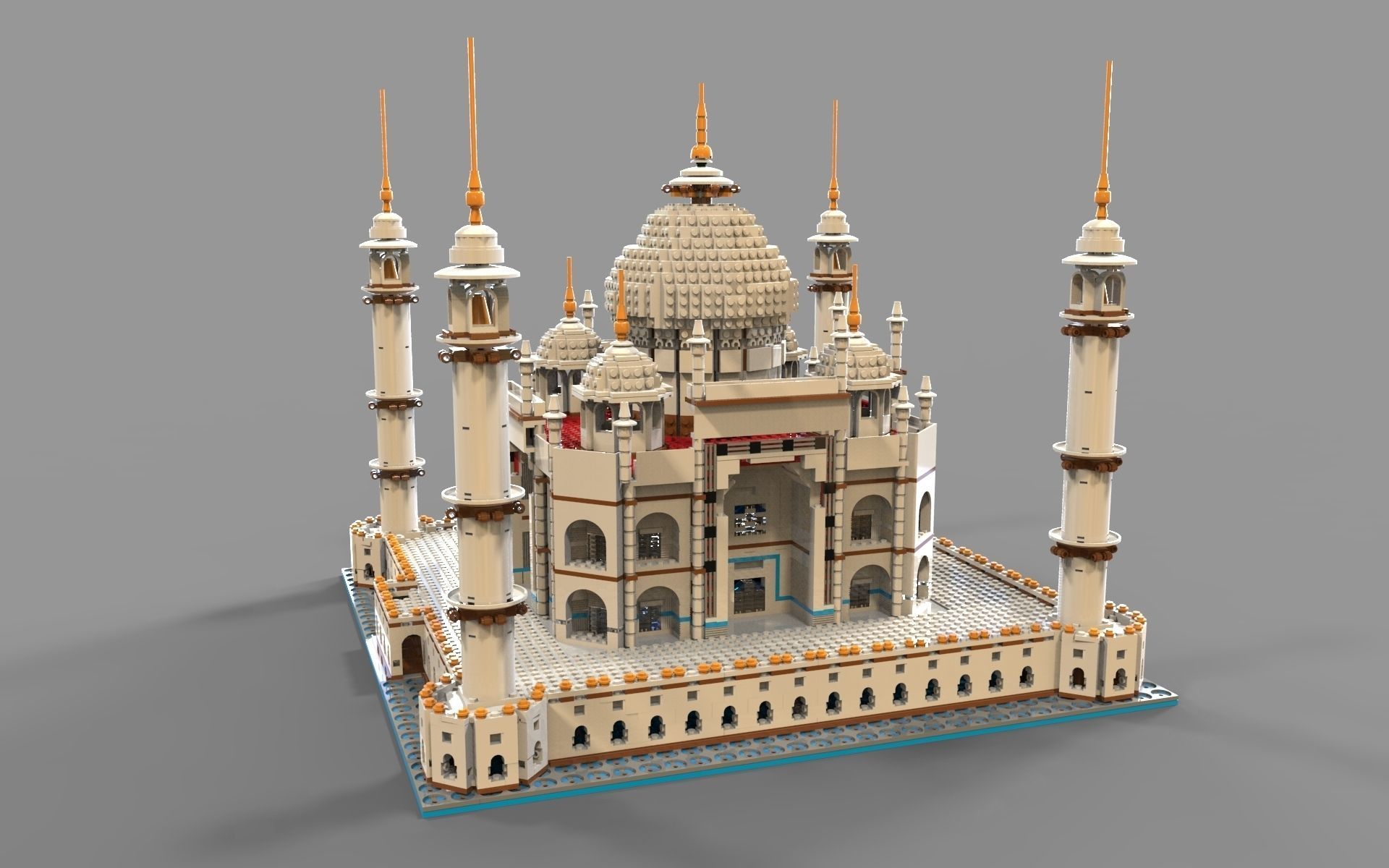 3D model Lego mosque VR / AR / low-poly | CGTrader