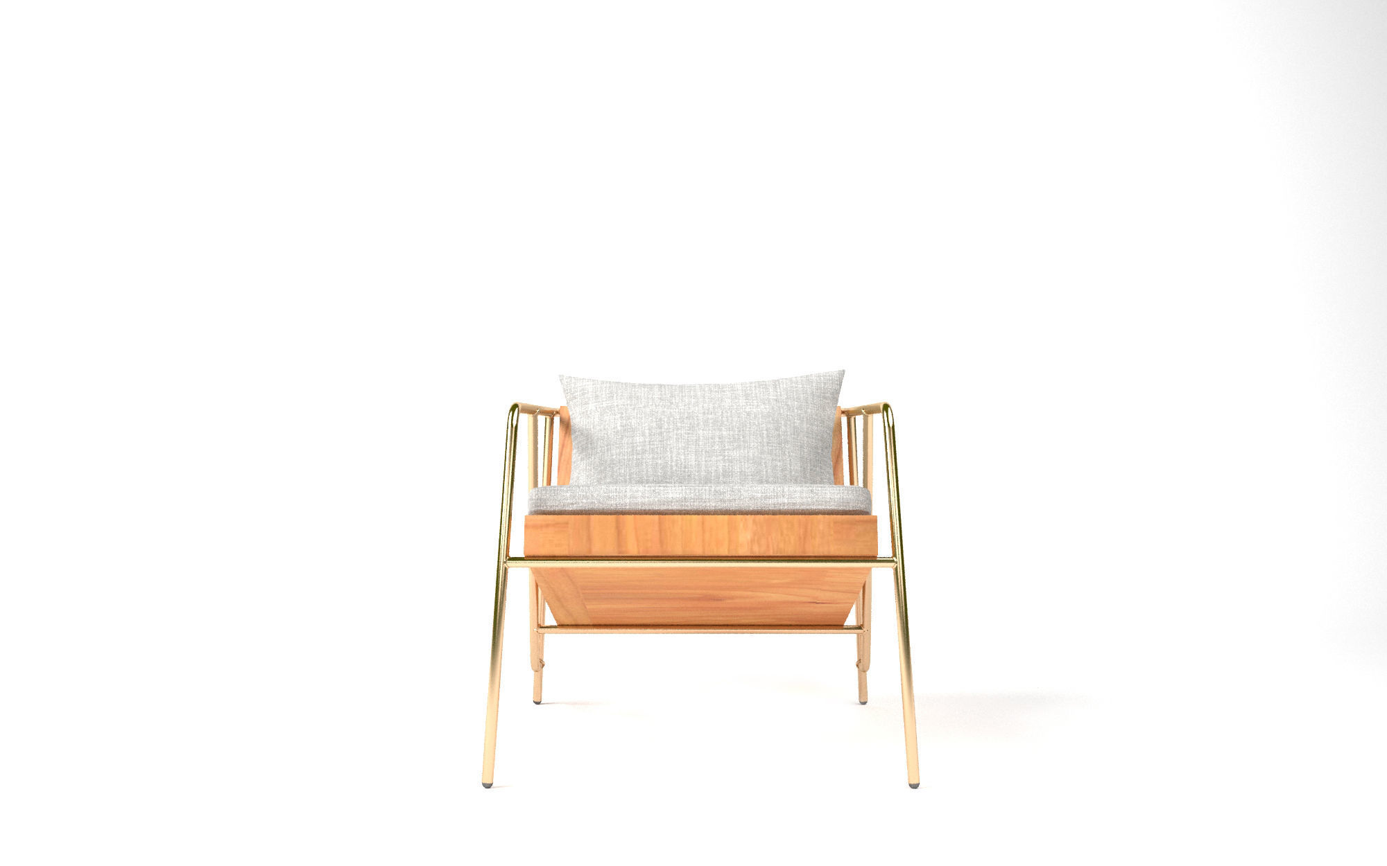 Lounge Armchair by FIL 3D model | CGTrader