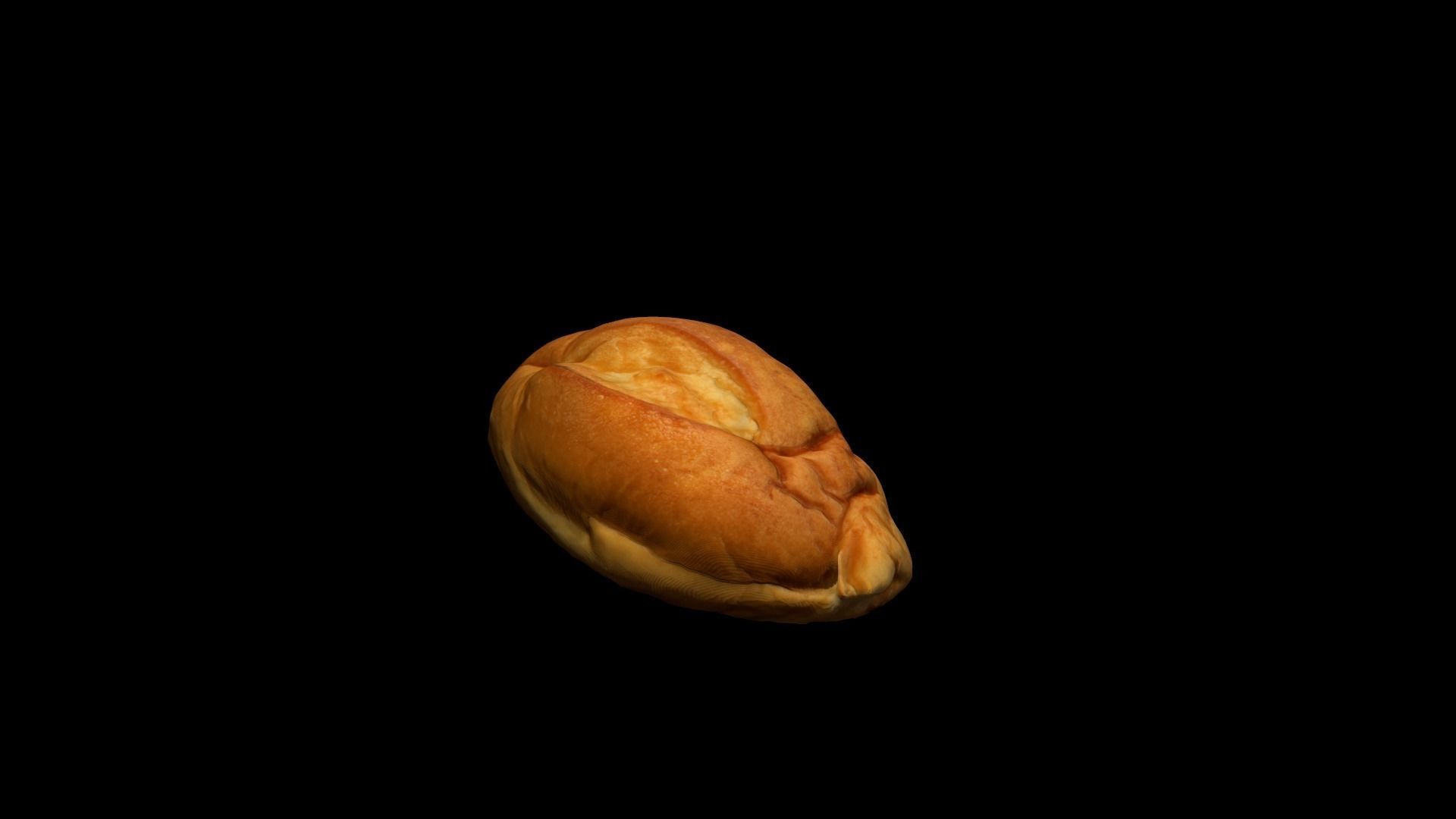 3D model bread VR / AR / low-poly | CGTrader