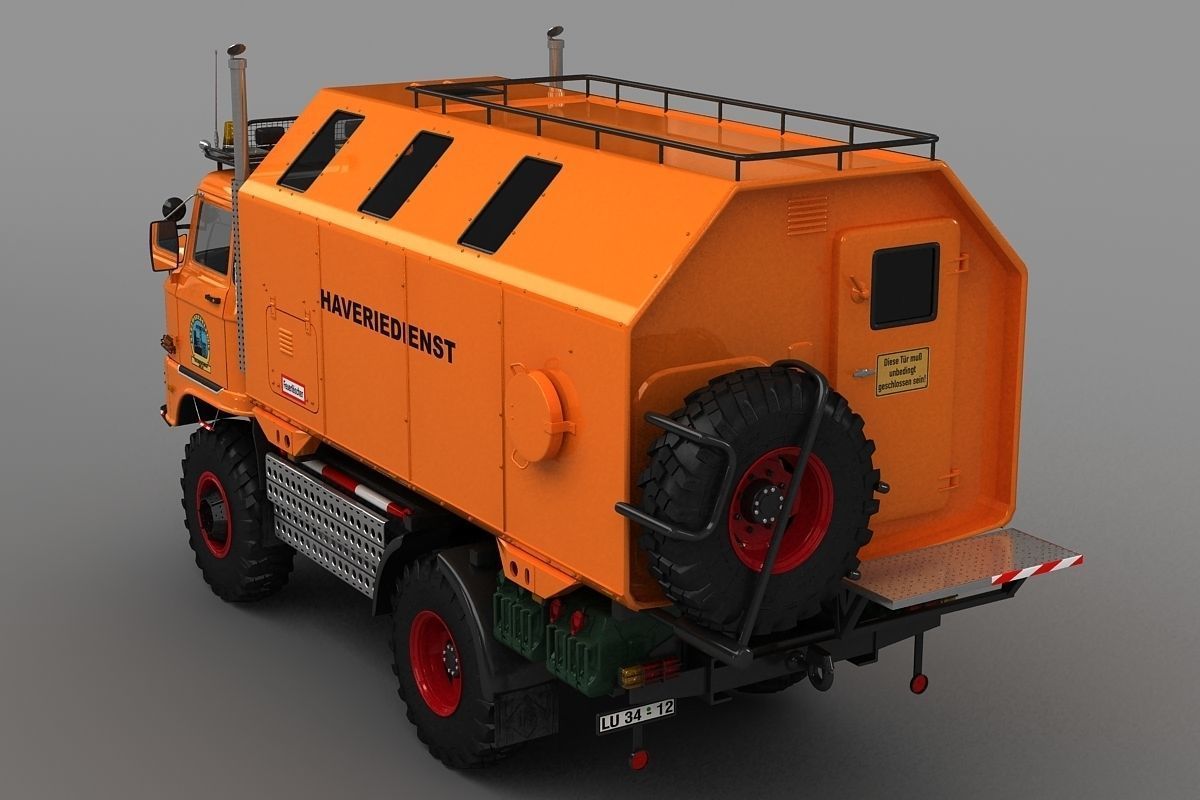 IFA W50-LAK 1980 3D model | CGTrader