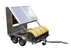 3D model European Variable Message Sign Solar Trailer VR / AR / low ...