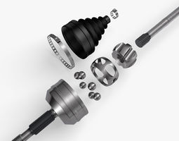 Drive shaft 3D Models | CGTrader