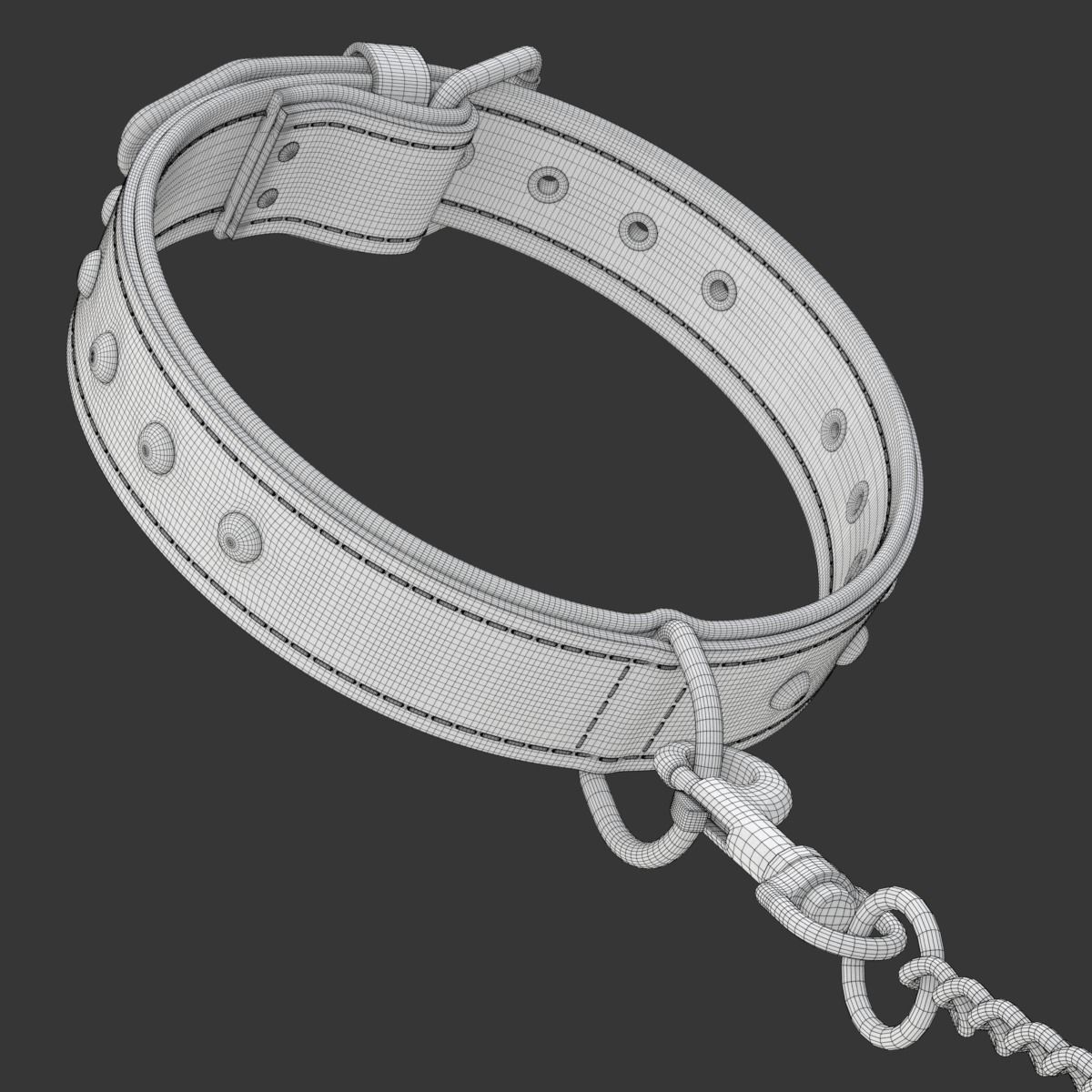 Dog Collar 3D model | CGTrader