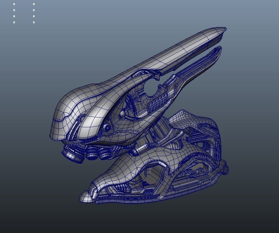 3D model Artillery GUN VR / AR / low-poly | CGTrader