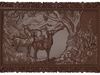 Deers on lawn Bas relief for CNC 3D model 3D printable | CGTrader