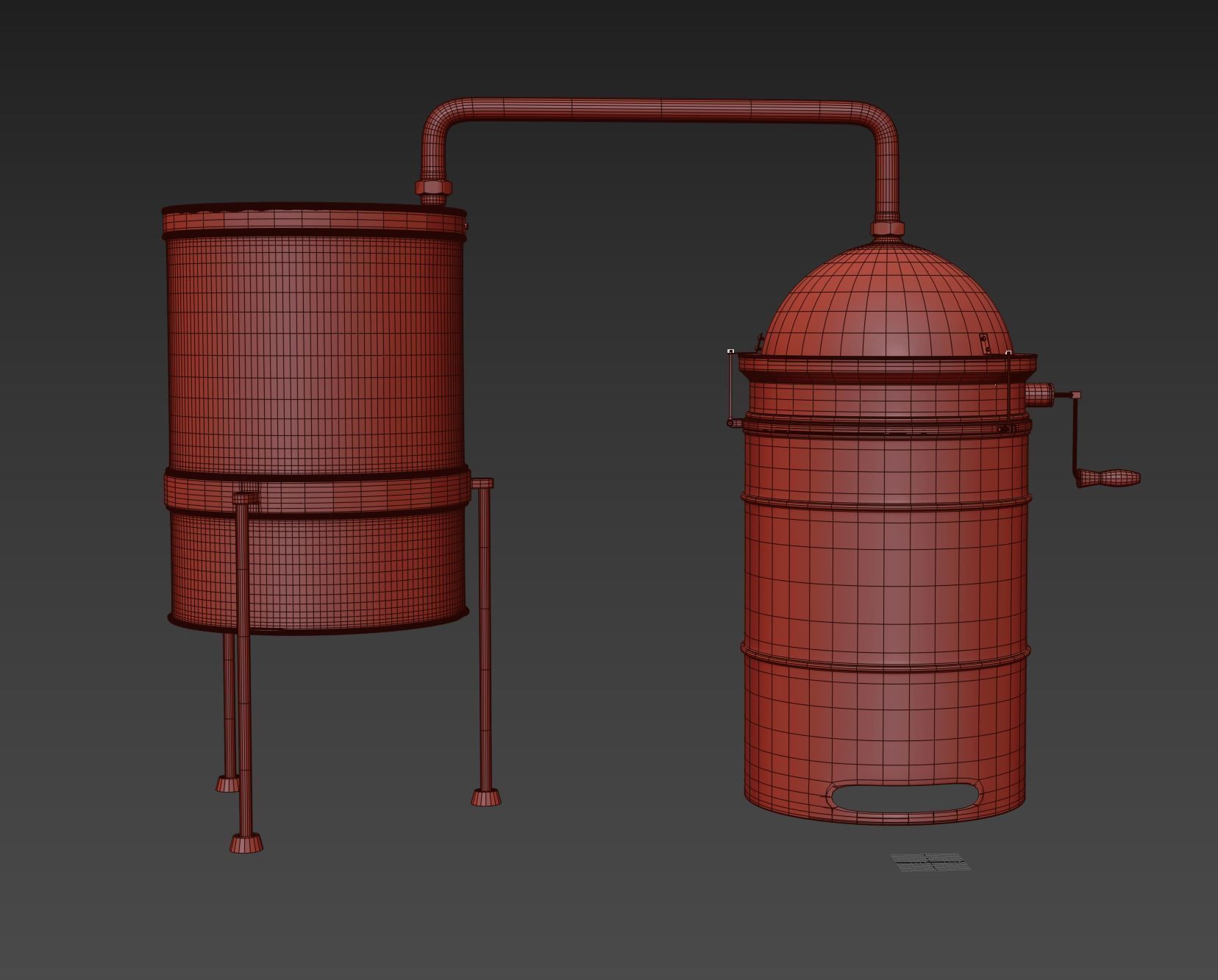 Brewery Tank 3D model | CGTrader