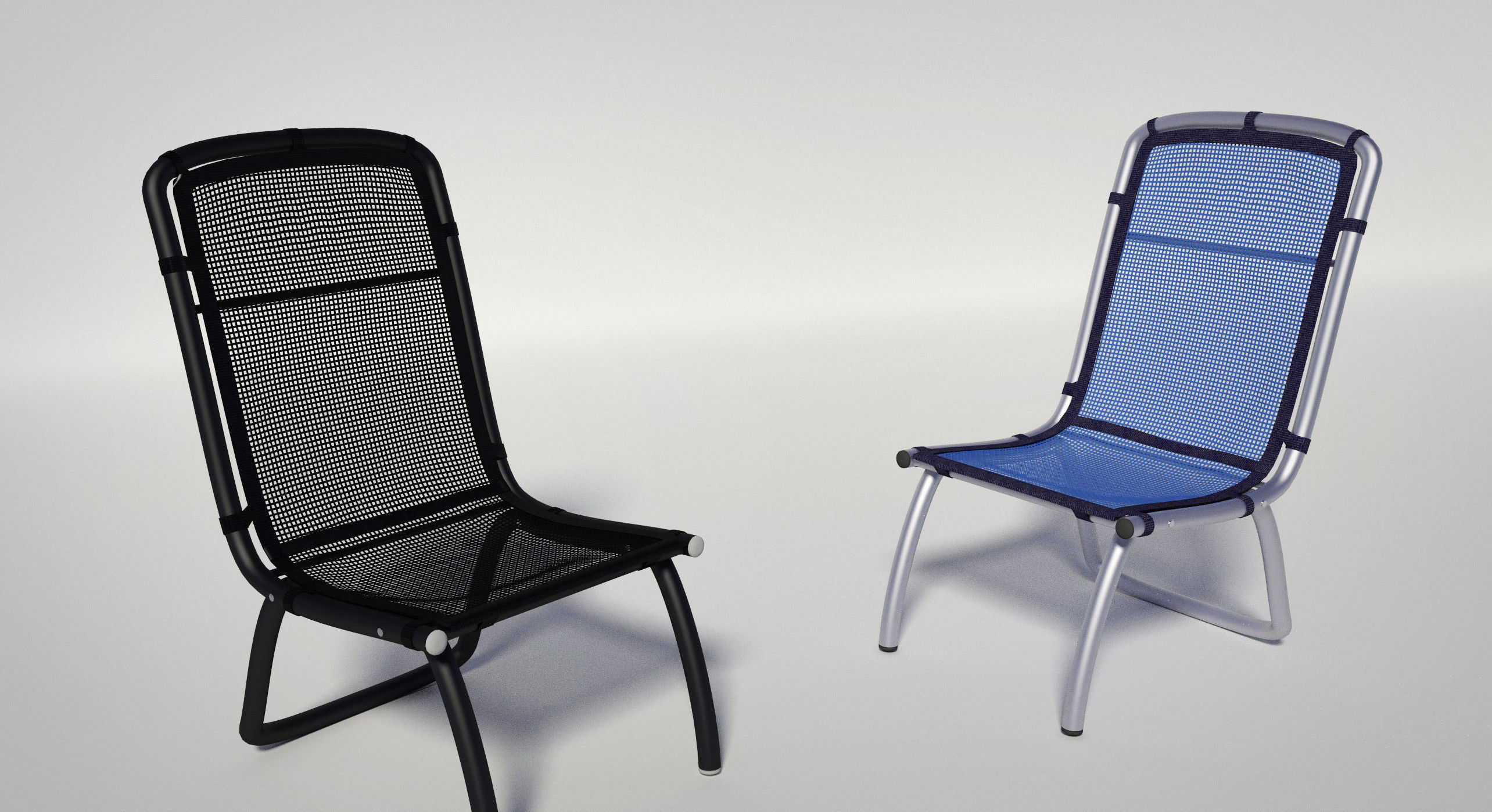 Mesh Patio Chair free 3D model | CGTrader