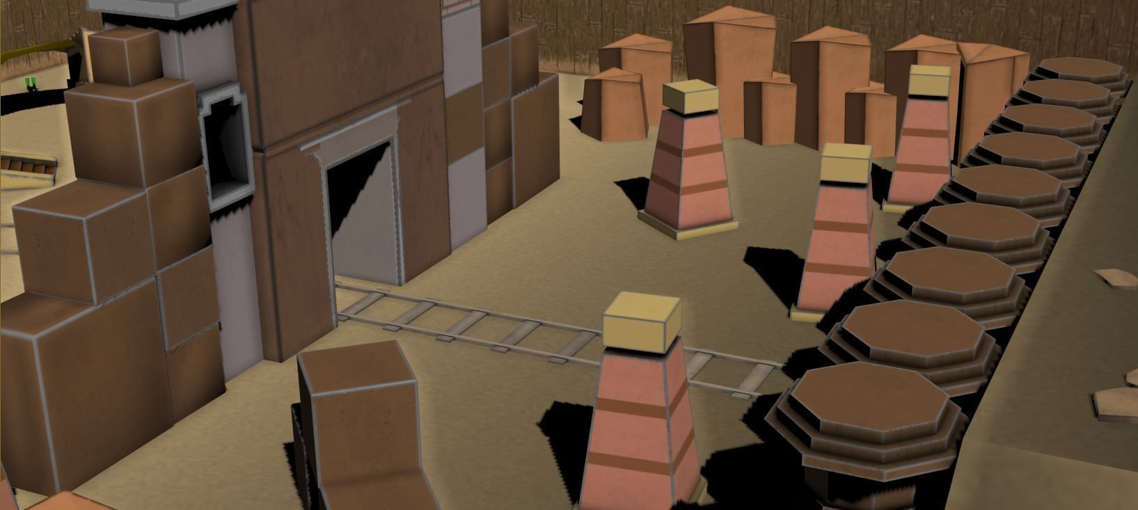 3D model Low Poly Desert Environment VR / AR / low-poly | CGTrader