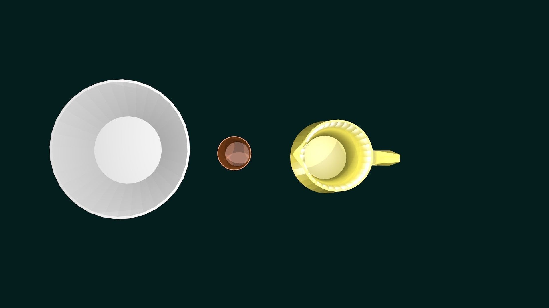 3D model Low poly dishes VR / AR / low-poly | CGTrader