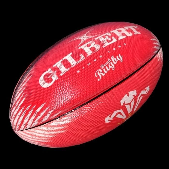 3D model Welsh Rugby Ball VR / AR / low-poly | CGTrader