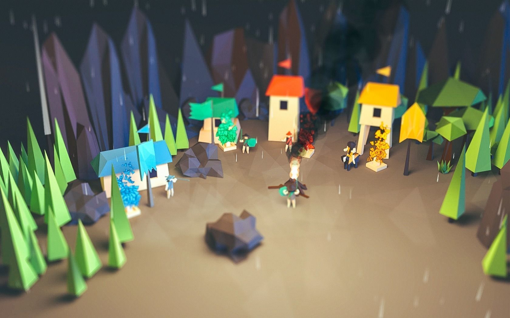 3D model Low Poly Strategy Prototyper VR / AR / low-poly rigged ...