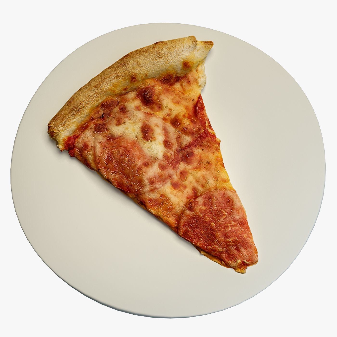 3D model Pizza slice VR / AR / low-poly | CGTrader