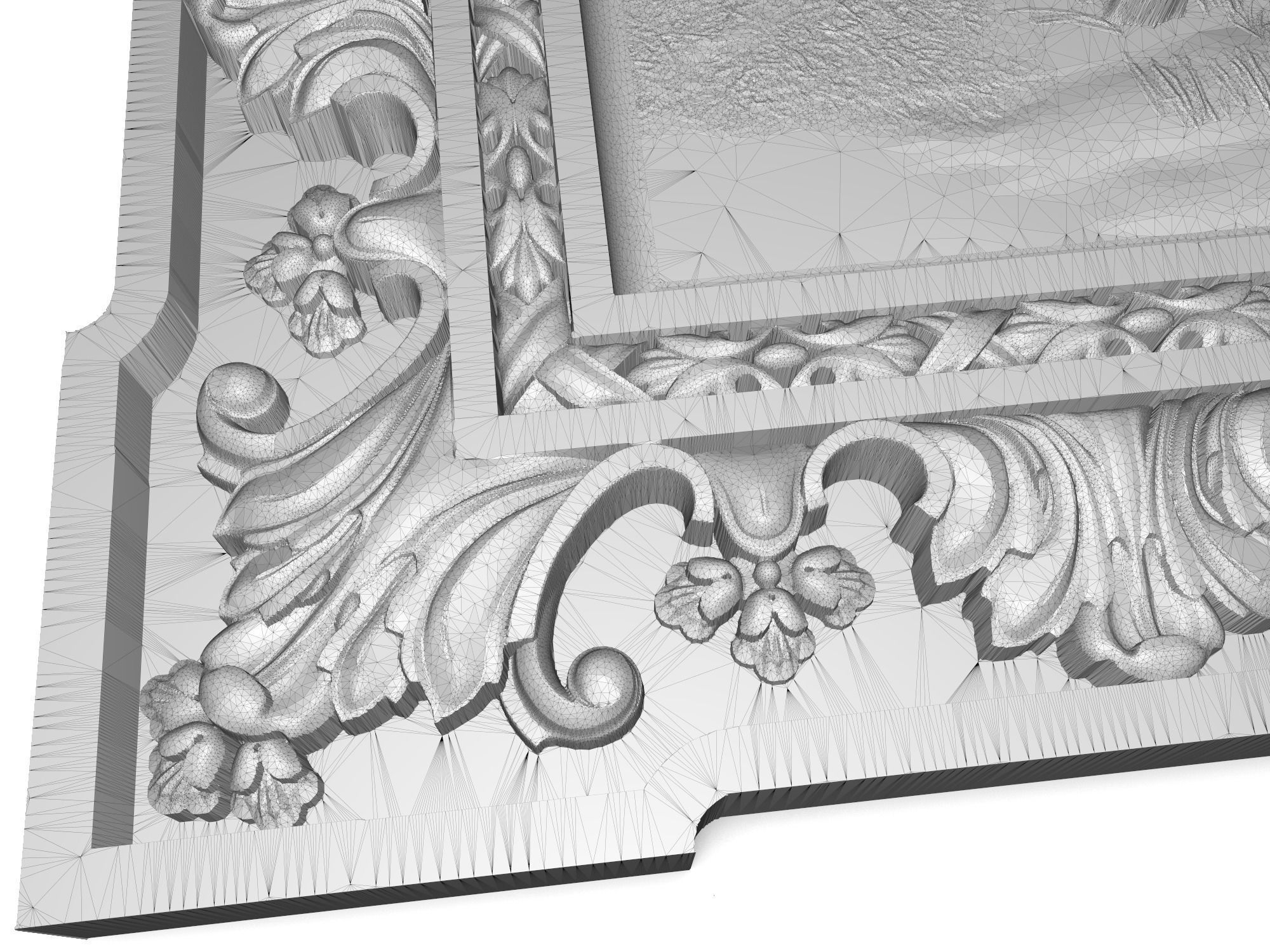 Three bogatyrs bas relief for CNC 3D model 3D printable | CGTrader