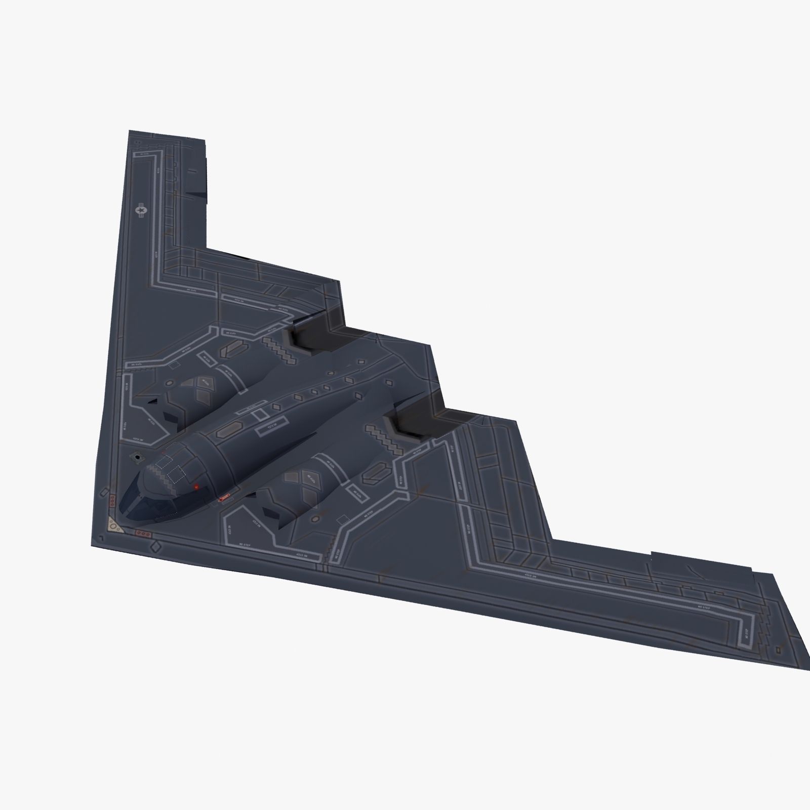 B2 Spirit Bomber 3D model | CGTrader
