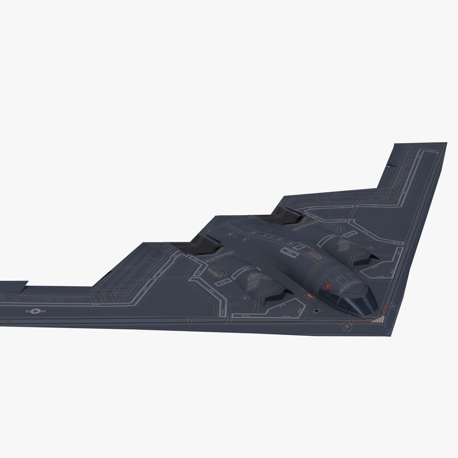 B2 Spirit Bomber 3D model | CGTrader