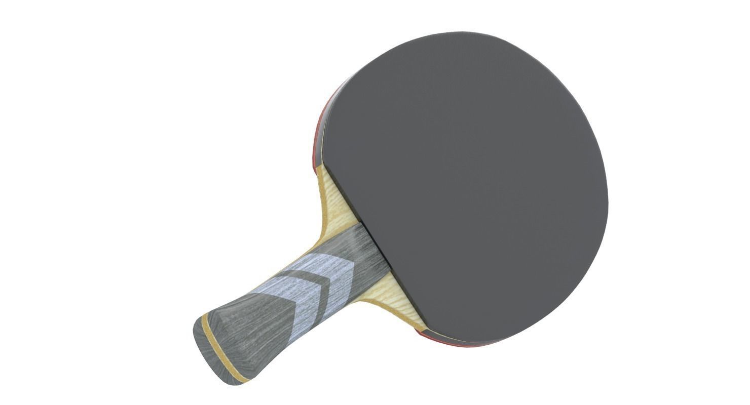 Ping Pong Paddle 3D model | CGTrader