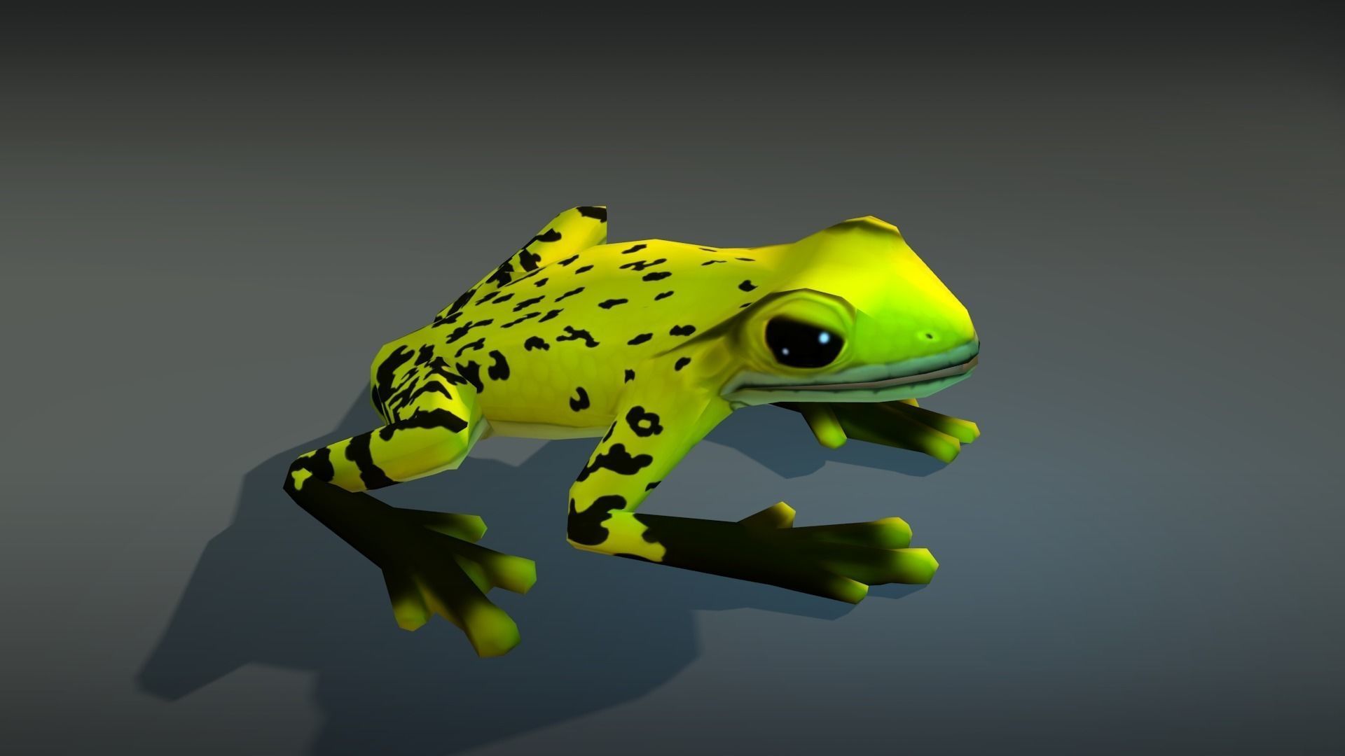 3D model Animated Frogs Pack VR / AR / low-poly rigged animated | CGTrader