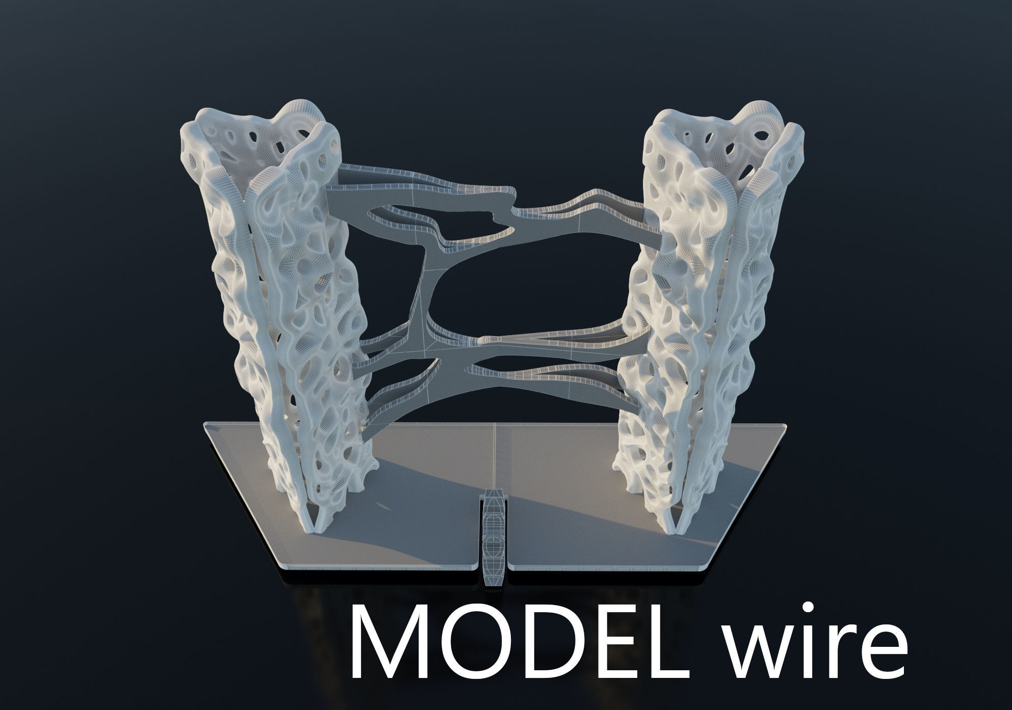 Concept architectural object 3D model | CGTrader