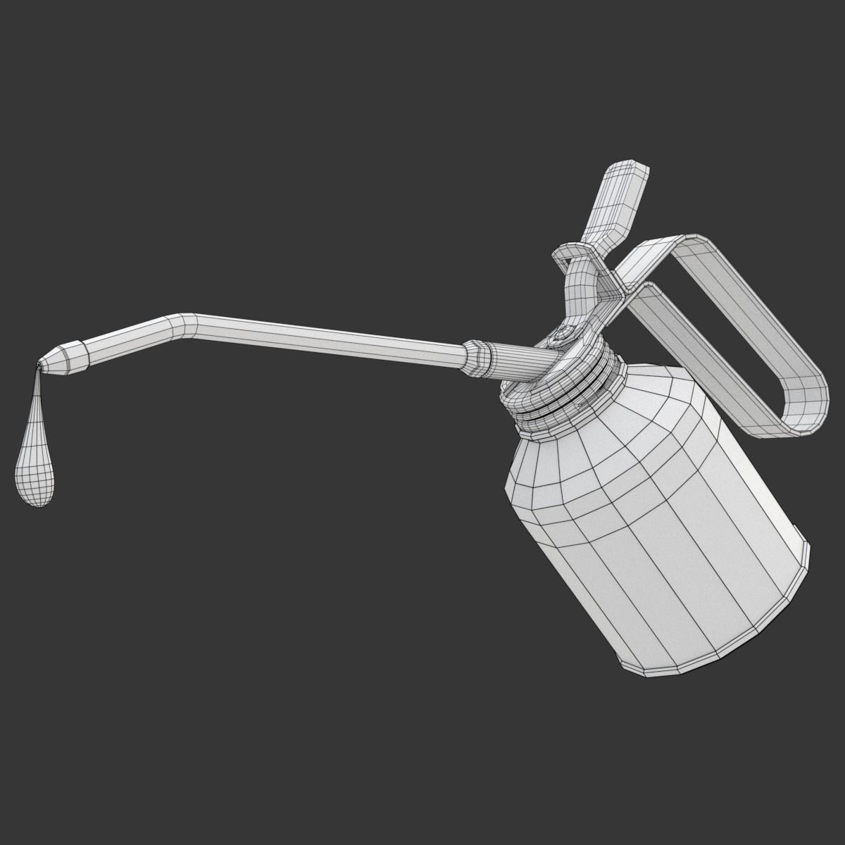Oil Can 3D model | CGTrader
