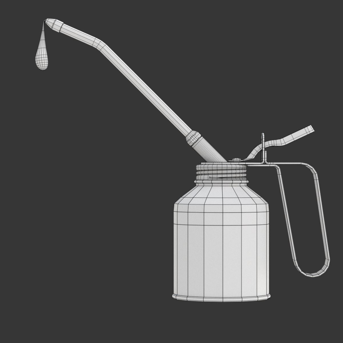 Oil Can 3D model | CGTrader