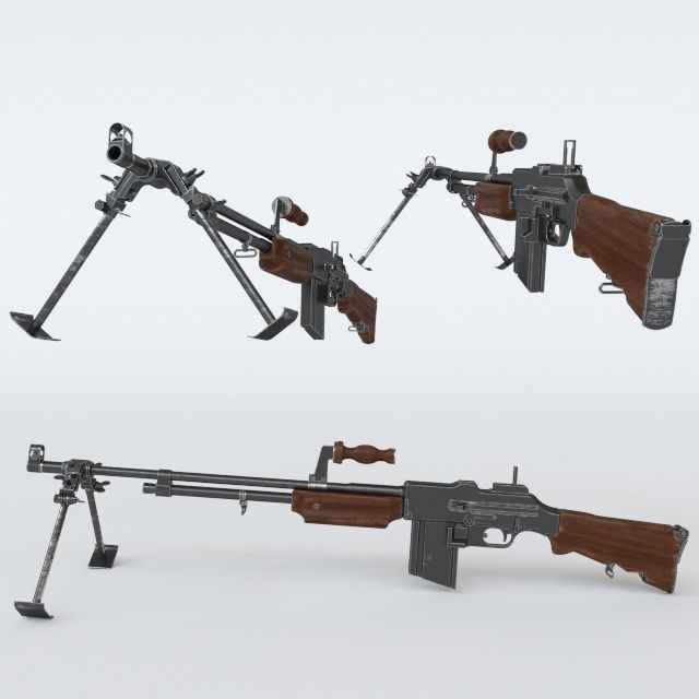 3D Rifleautomat | CGTrader